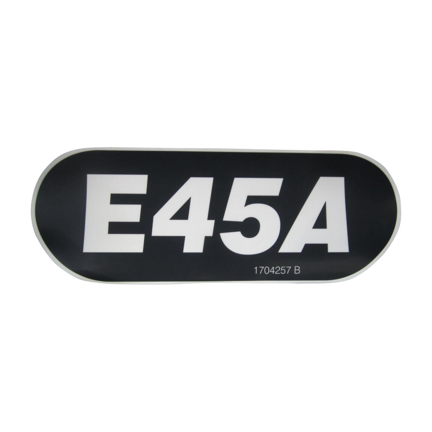 JLG Part # 1704257 - DECAL, E45A