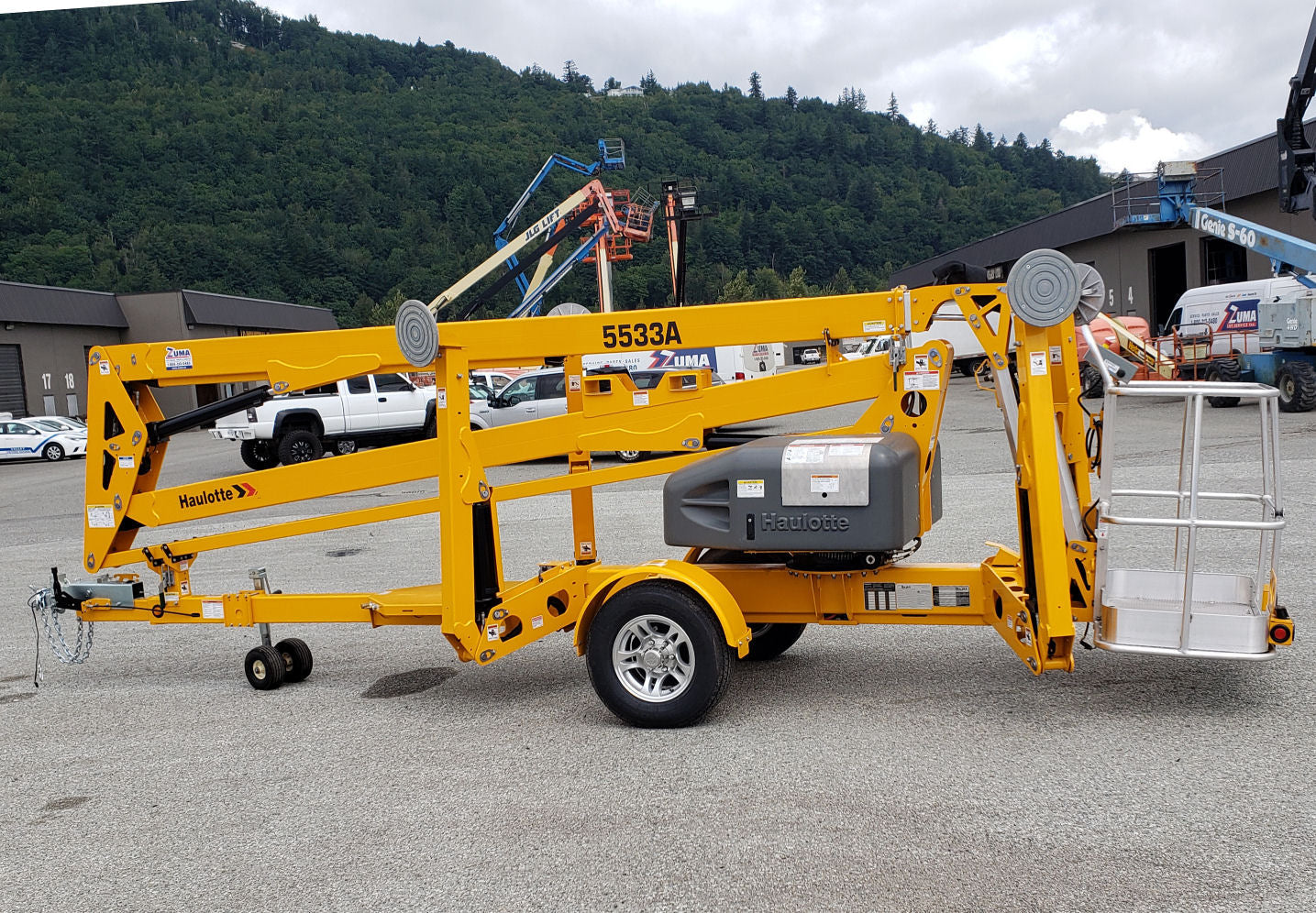 NEW Haulotte 5533A Towable Boom Lift (NORTHWEST)
