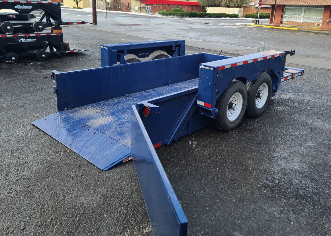 NEW Air-tow UT14-10 Utility Drop Deck Trailer (Tailgate Included)