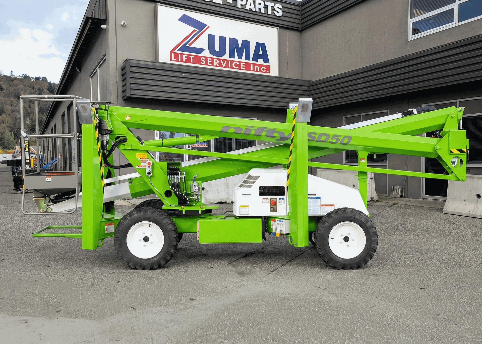 New Niftylift SD50 4x4 for Sale | Lightweight Articulating Boom Lift