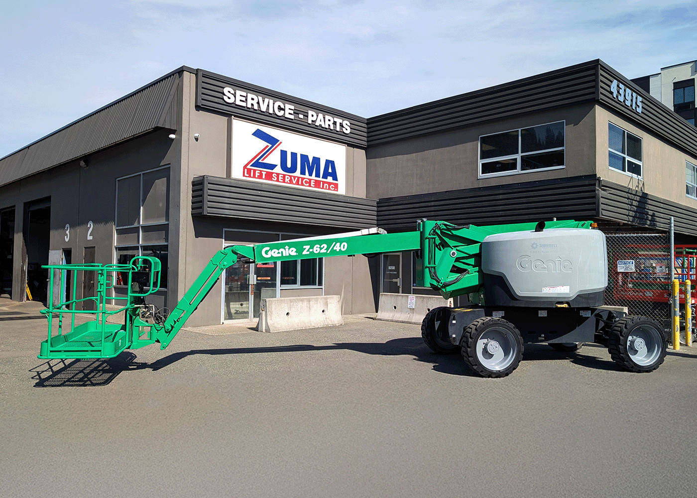 Buy 2016 Genie Z62/40 Boom Lift - 62' Height | For Sale