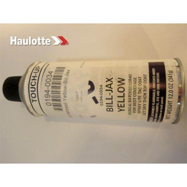 Haulotte Part # 0194-0034 - Paint-Aerosol-Yellow-Bil-Jax