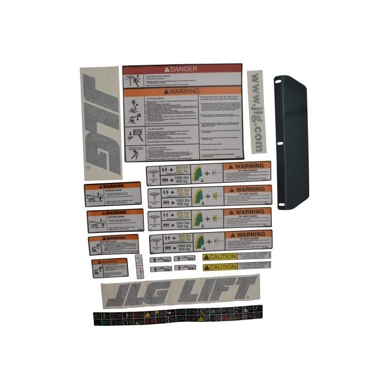 JLG Part # 1001108708 - KIT, ULTRA PLATFORM DECAL