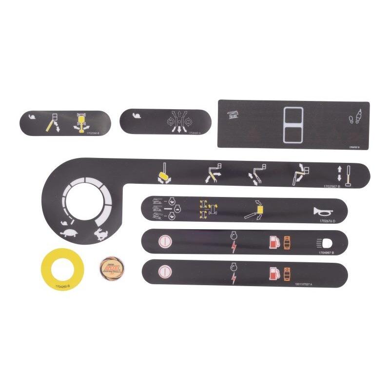JLG Part # 1001109193 - KIT, PLATFORM CONSOLE DECAL