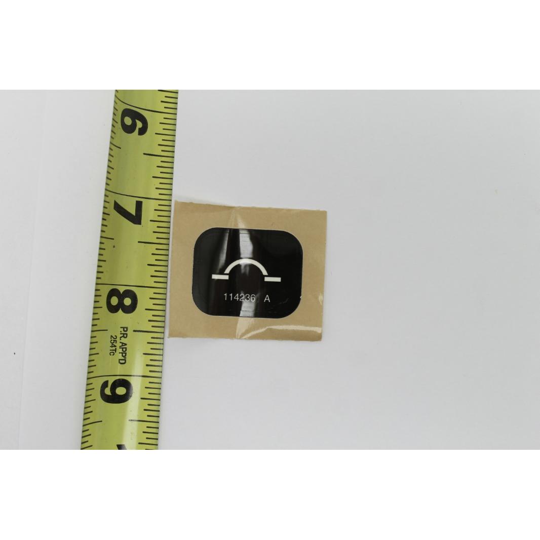 Genie Part # 114236, 114236GT - DECAL,LABEL,CB SYMBOL