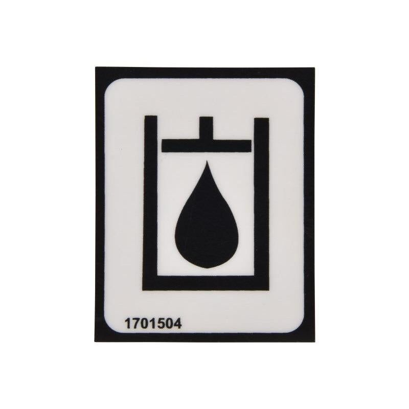 JLG Part # 1701504 - DECAL, HYD OIL