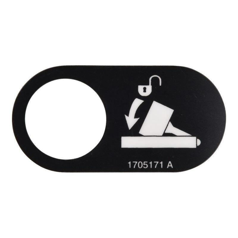 JLG Part # 1705171 - DECAL, JIB STOW