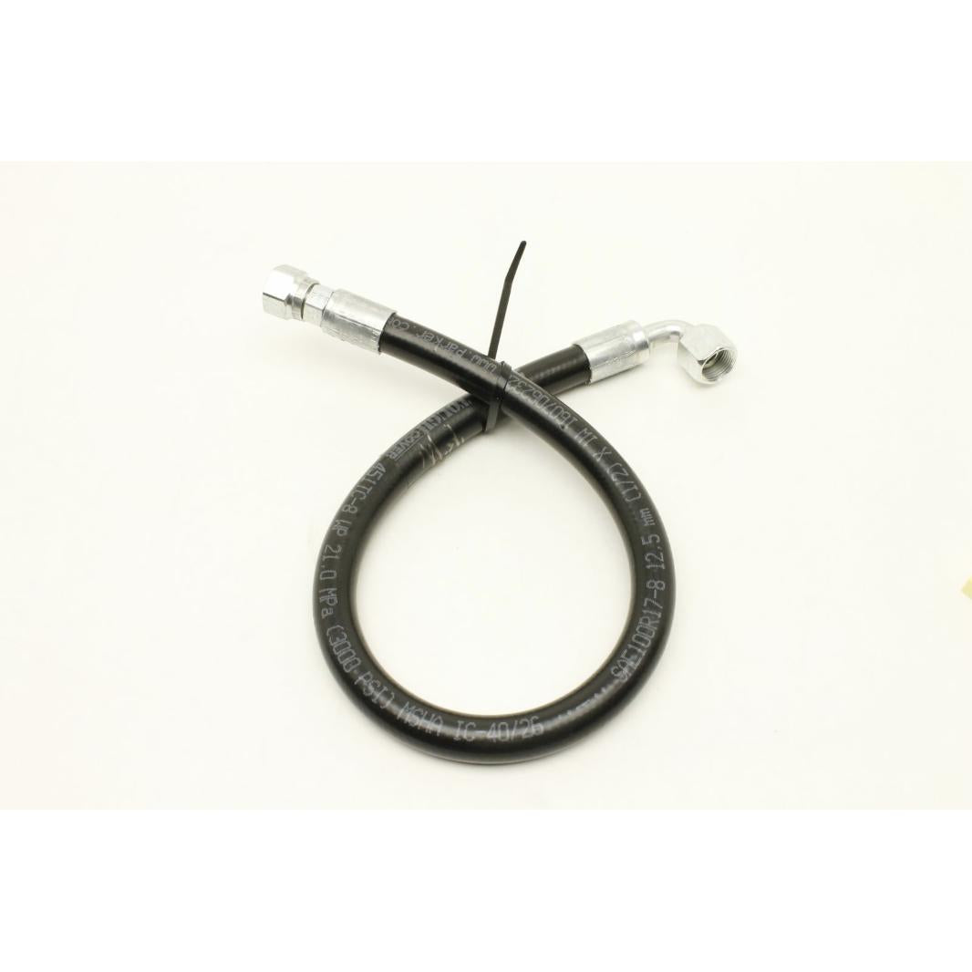 Genie Part # 49143-4229, 49143-4229GT - HOSE ASSY, 1/2, 90 FEM, STR FE