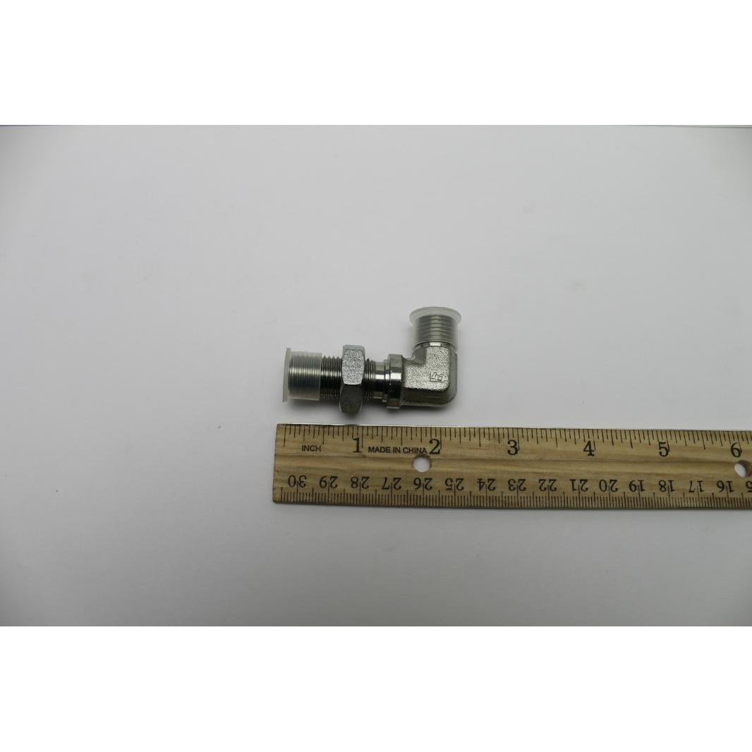 Genie Part # 61079, 61079GT - ELBOW, 90D, BULKHEAD, 520701-4