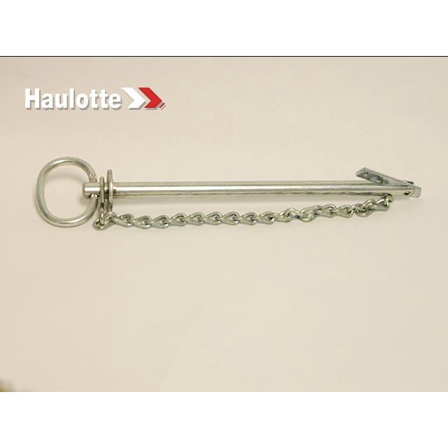 Haulotte Part # A-00028 - Clevis Pin-Tension Lock 1/2 x 8 1/4 w/12in C