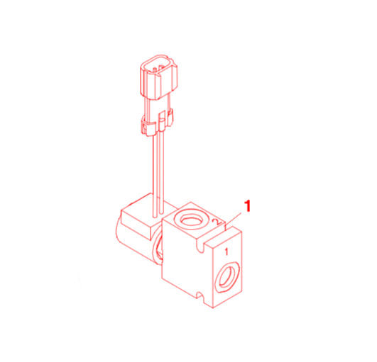 JLG Part # 8036525 - COIL SOLENOID VALVE