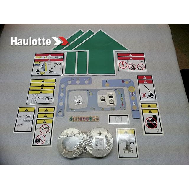 Haulotte Part # KITETIQH43TPX - H43TPX LABELS KIT